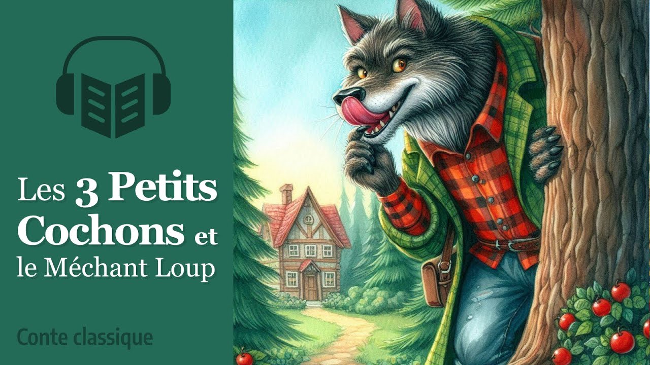 Les Trois Petits Cochons et le Grand Méchant Loup | Histoire pour S'endormir | Histoires pour ...