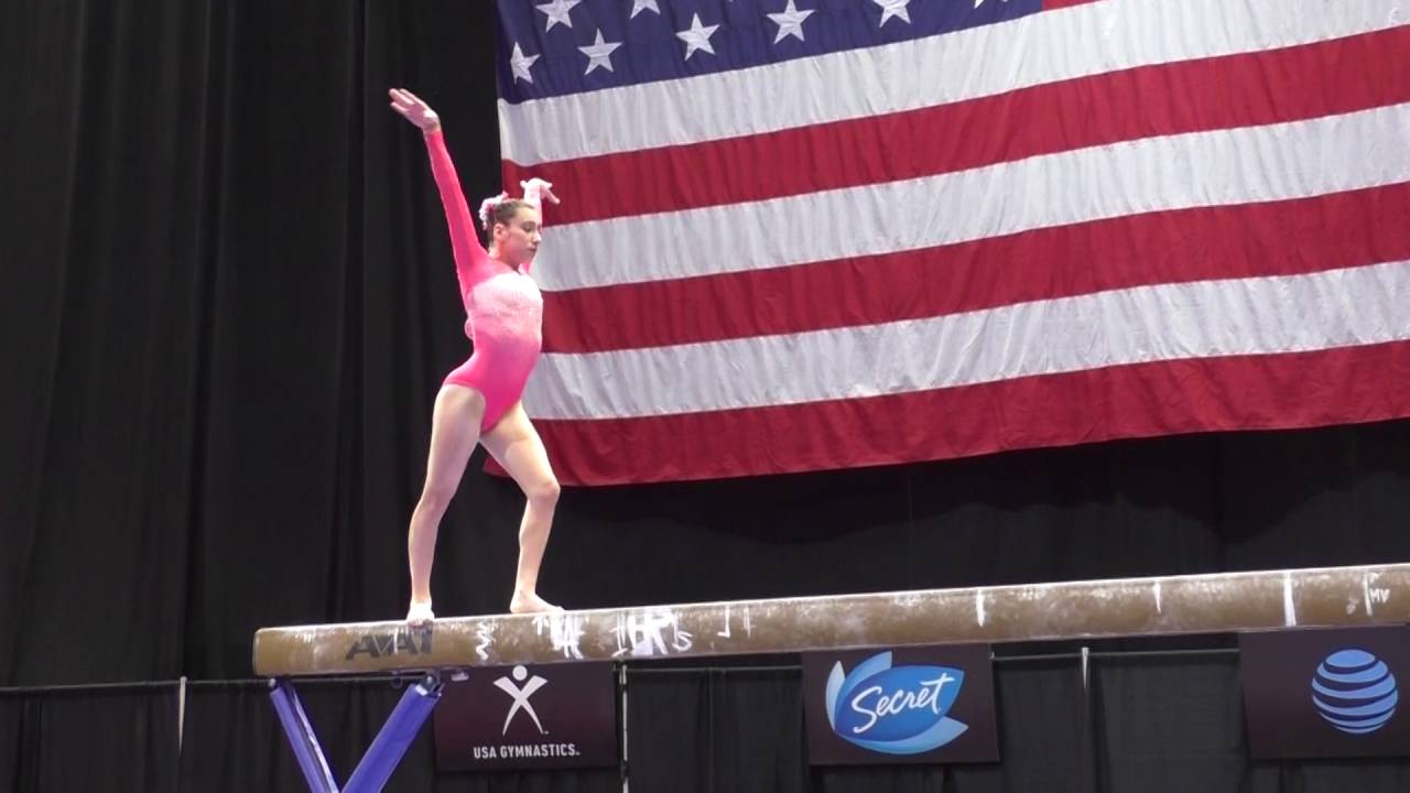 Leah Clapper - Balance Beam - 2016 Secret U.S. Classic - Senior - YouTube