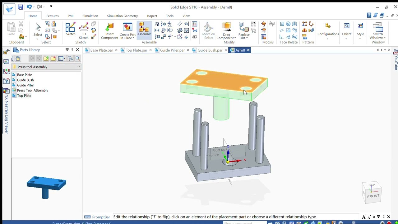 Press Tool Assembly - YouTube