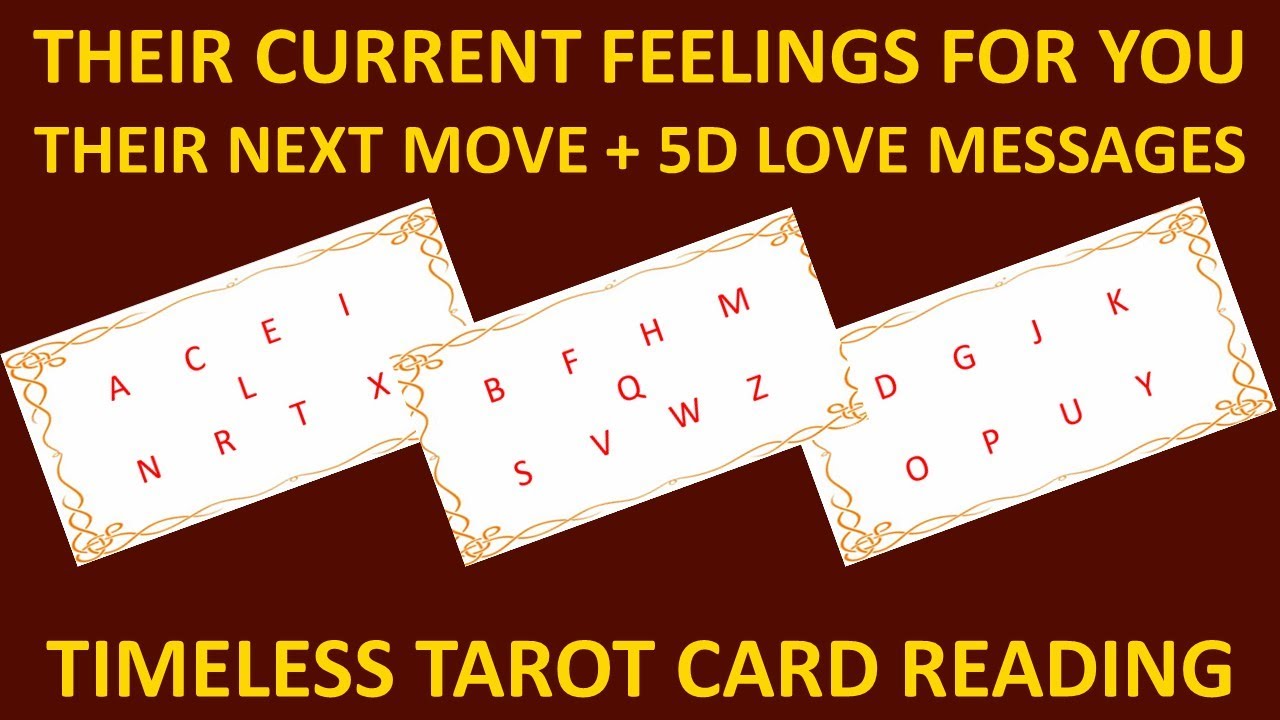 5D Love Messages For You | Their Current Feelings For You - Timeless ...