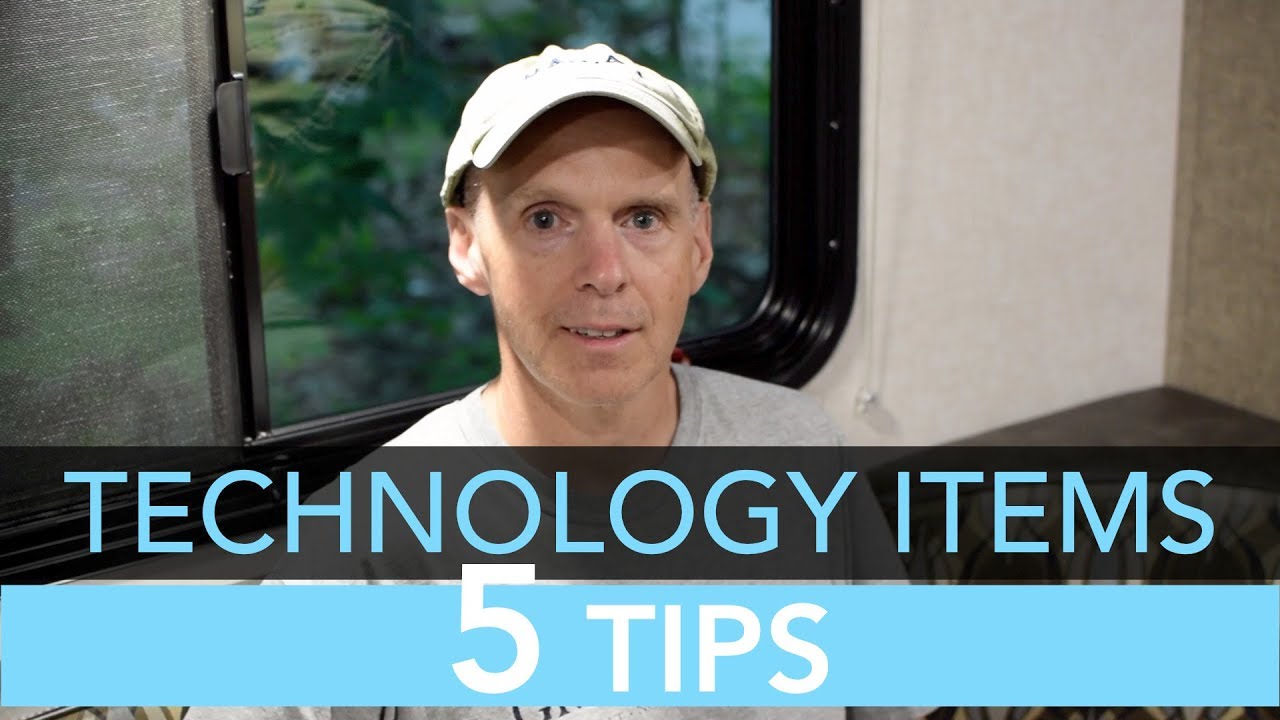 Top 5 Technology Items for Use in Your R-Pod RV - YouTube