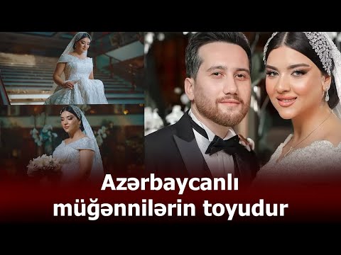 Tanınmış müğənnilər Lil Orxan və Sura İsgəndərlinin toyudur