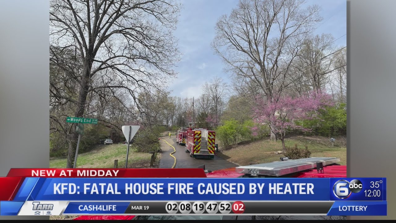 KFD: Fatal House fire caused by heater - YouTube