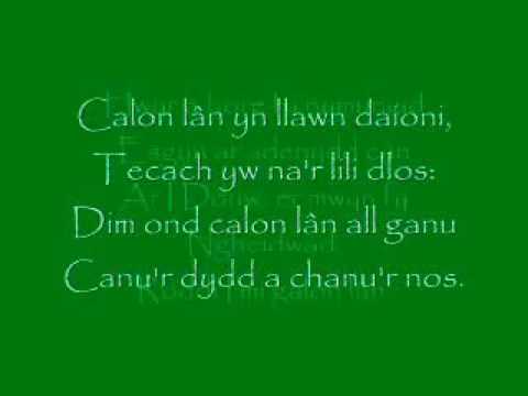 Welsh Patriotic Song - "Calon Lân" - YouTube