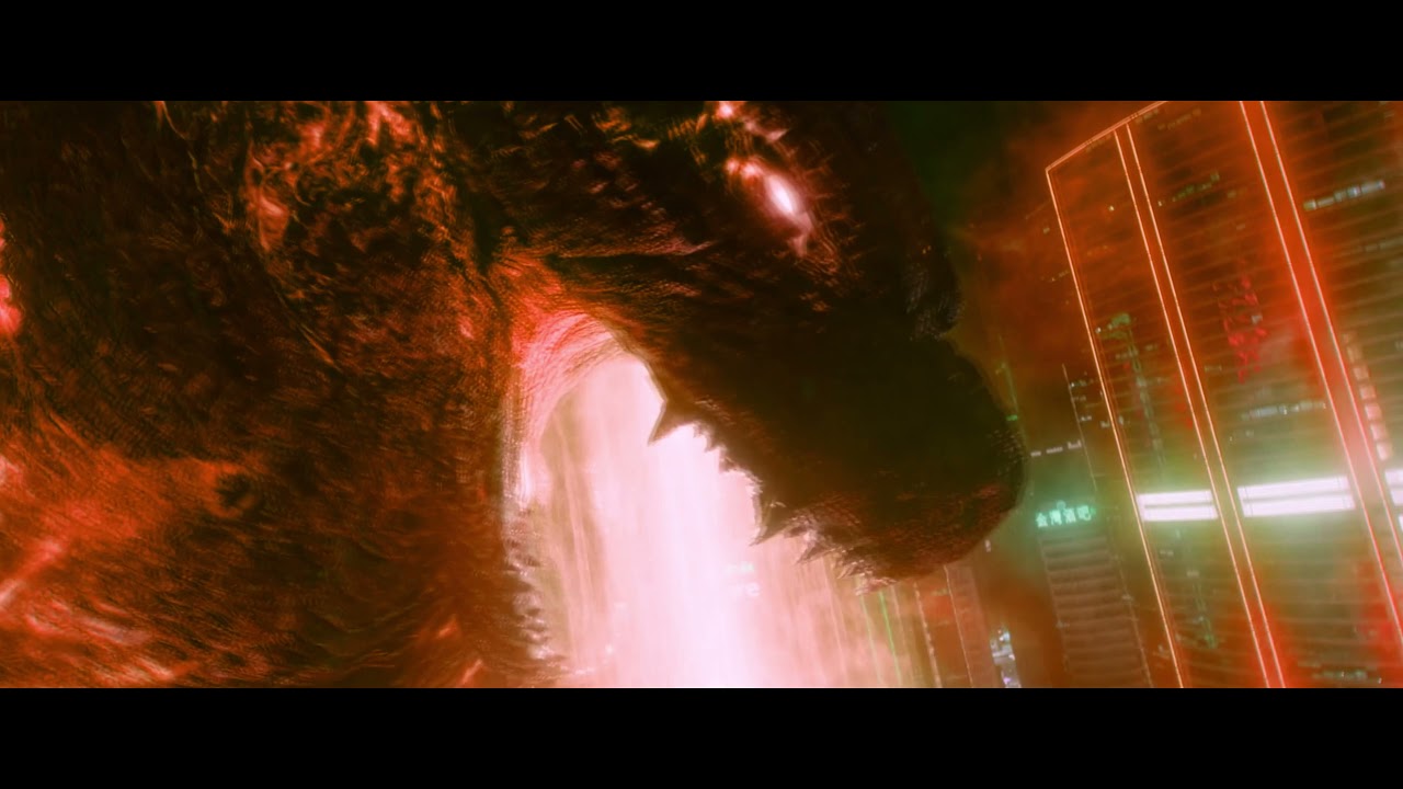 Godzilla Red Spiral Ray