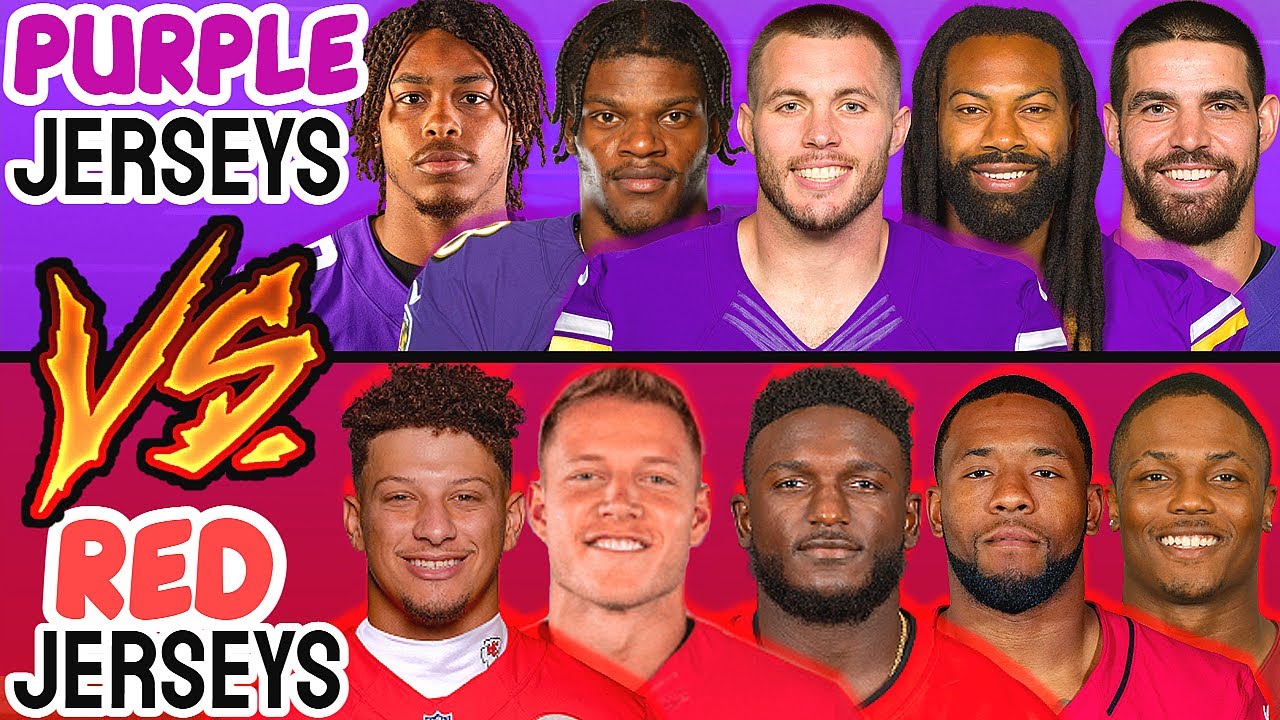 Purple Jerseys Vs. Red Jerseys! (Final Four) - YouTube