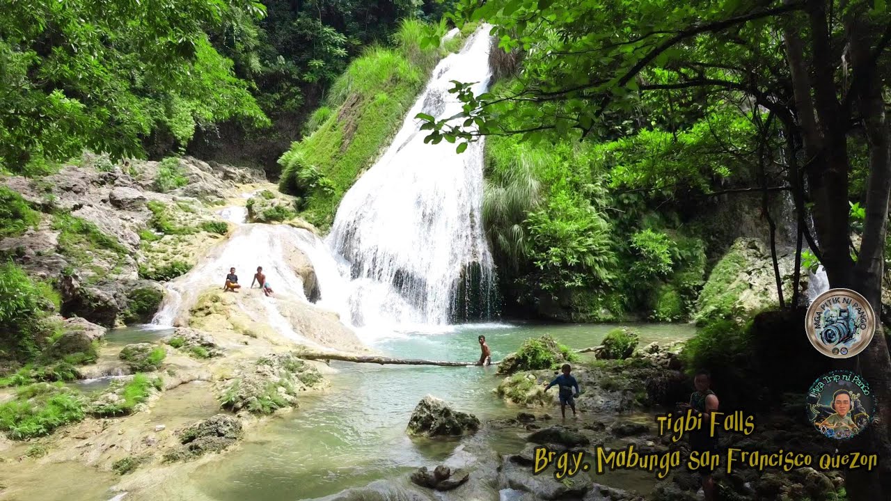 Tigbi Falls Brgy Mabunga San Francisco Quezon - YouTube