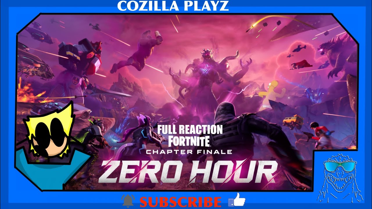 Chapter finale live event Zero Hour, full reaction - YouTube