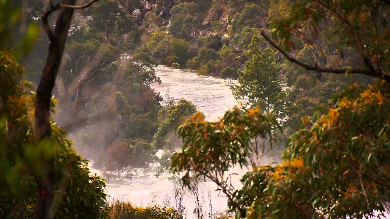 At the outlet of Nepean Dam Spillway (at 1.22m level on 26/8/2015 ...