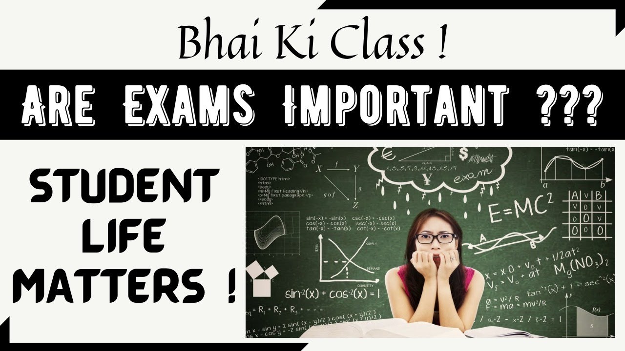Are Exams Important ? | Education System Exposed | Exams in Student ...