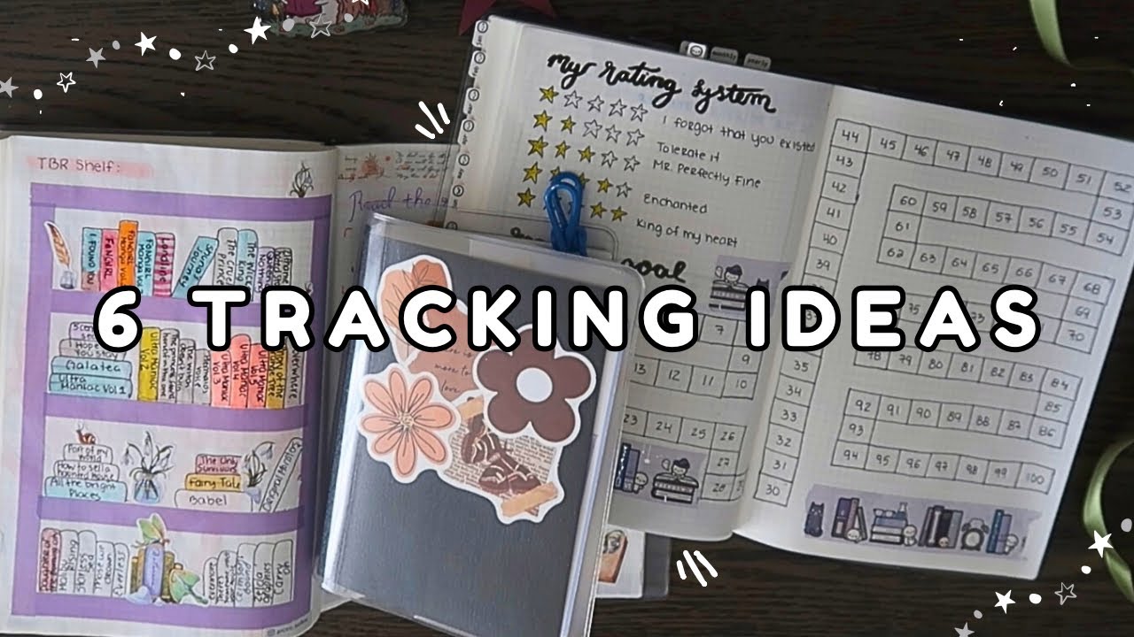 6 Tracking Ideas For Your Planner - YouTube