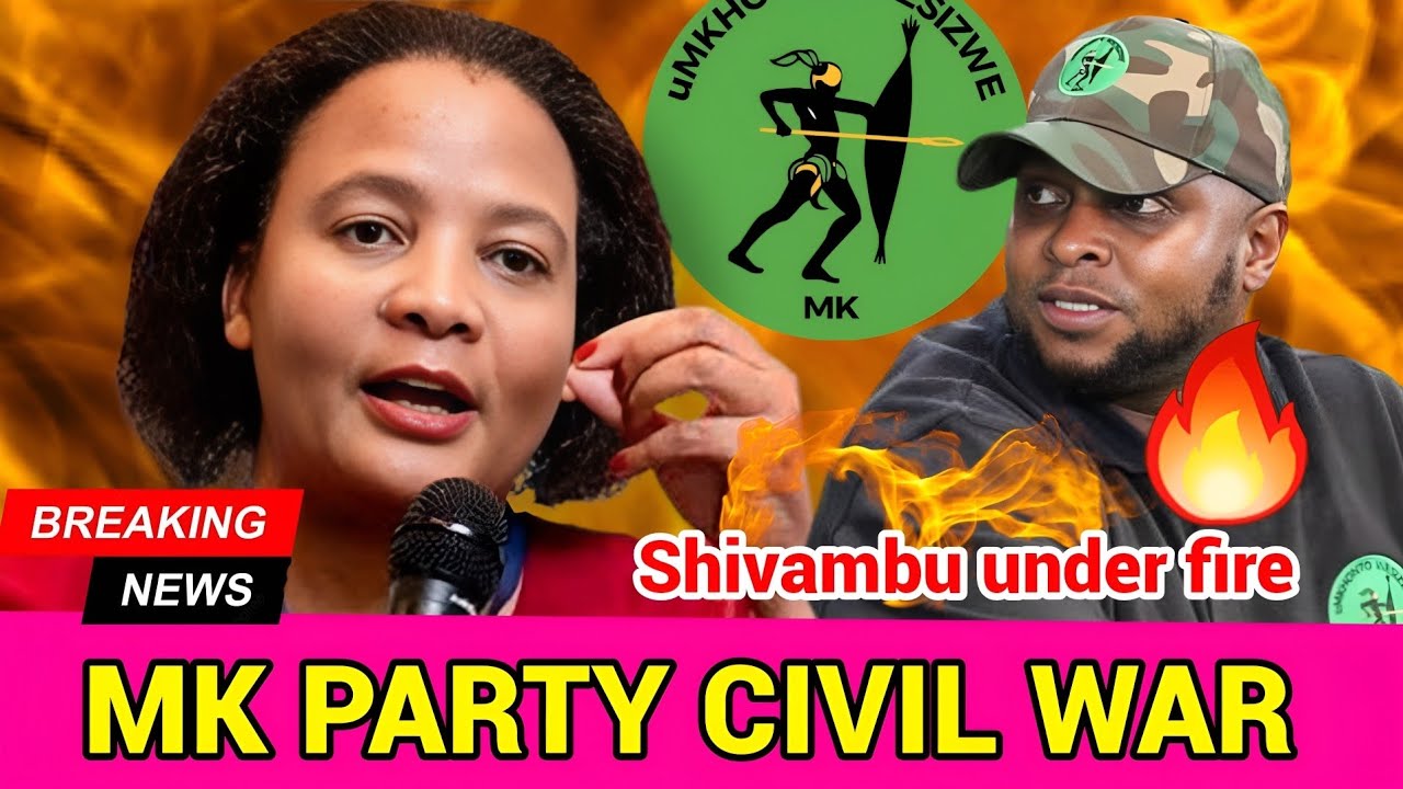 MK Party Civil War? Mary Phadi Demands Shivambu Be Removed - YouTube