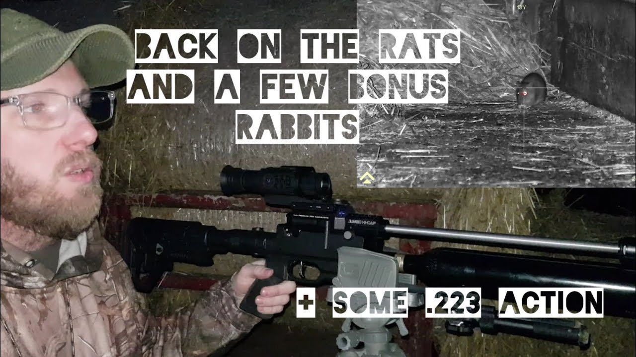 Rat shooting, DNT/Arken Zulus + very lucky Fox and some .223 action ...
