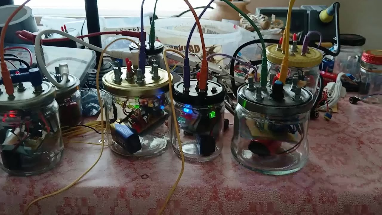 first improvisation with a few recent builds - YouTube