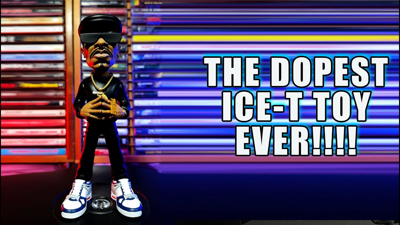 Custom Ice-T Figure by My Tape Popped Toys - YouTube