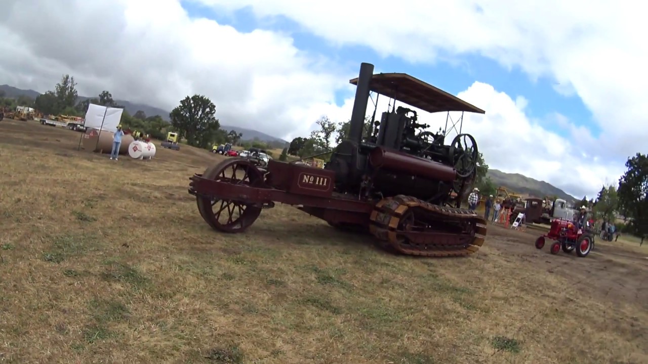 Best of the West Show 2018 tractor parade and ride on steam tractor ...