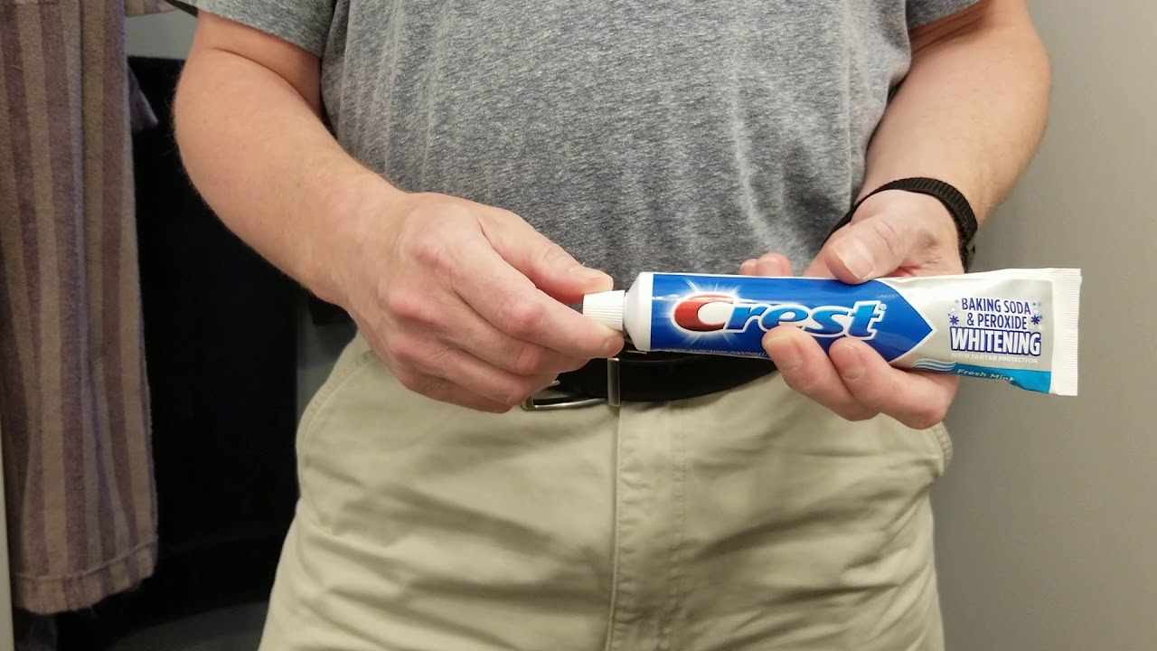 Toothpaste cap - YouTube