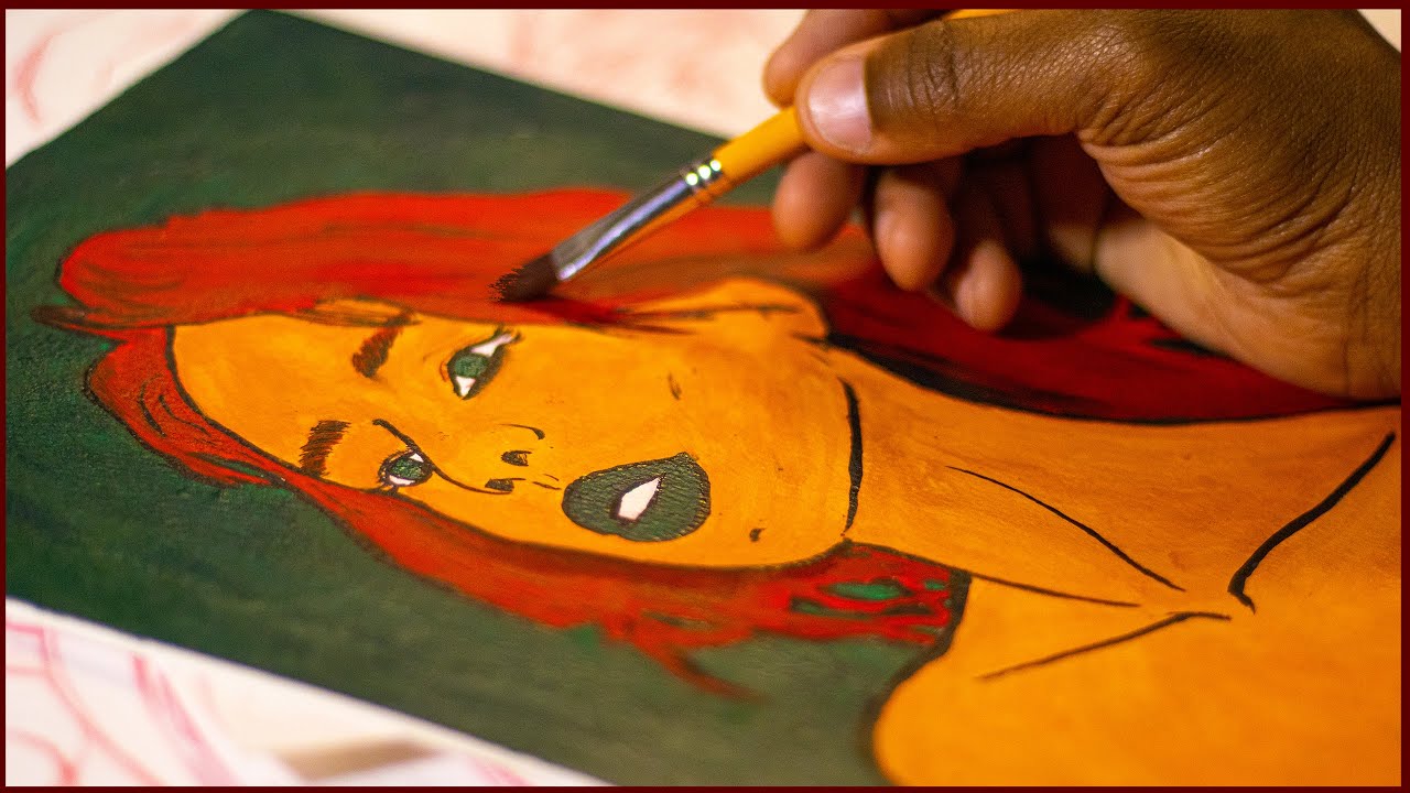 Yeah, I'm Donating This One | Three Color Painting Challenge - YouTube