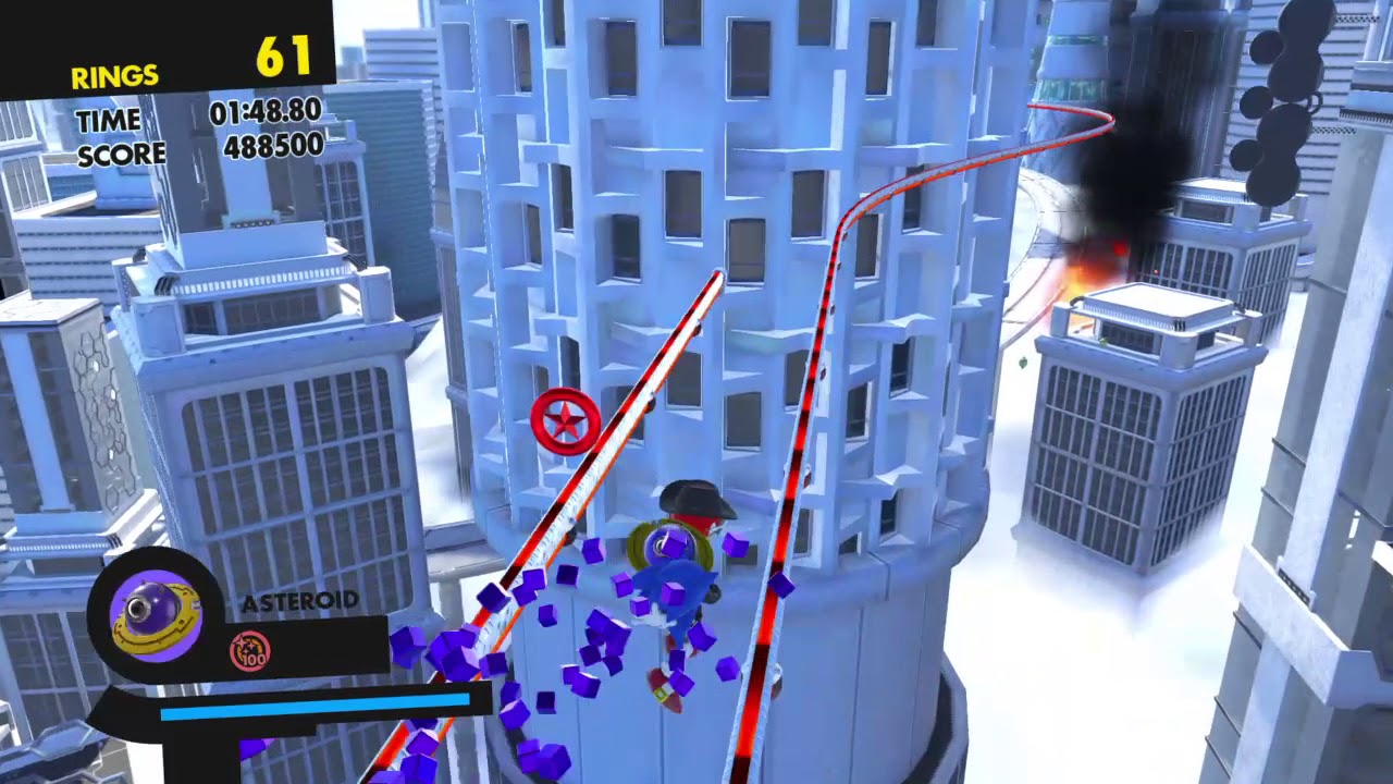 Sonic Forces - Stage 24, Metropolis, Null Space - YouTube