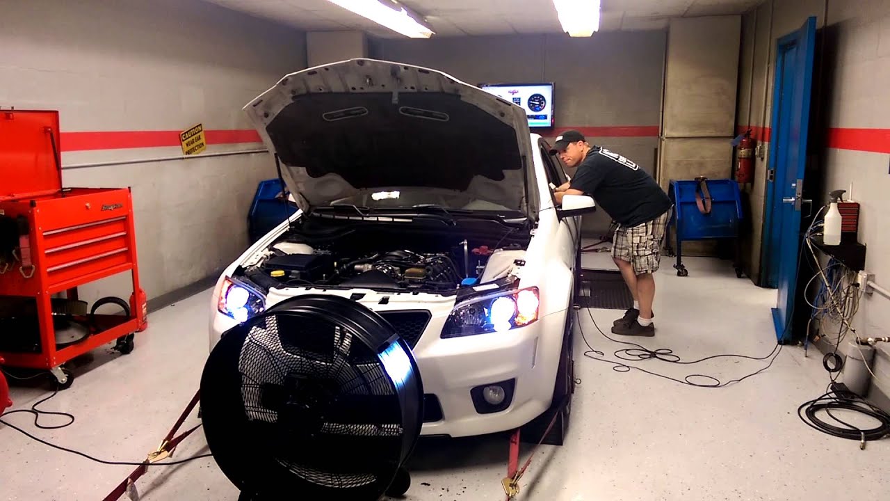 Cammed G8 dyno run - YouTube