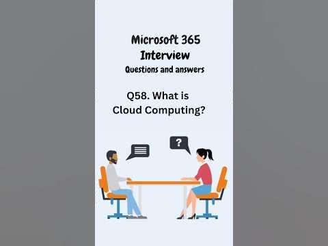 Office 365 interview questions and answers: What is Cloud Computing #shorts #youtubeshorts # ...
