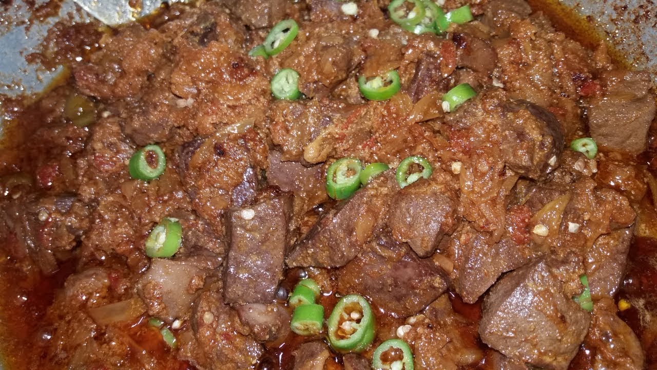 Mutton Kaleji Recipe- kaleji karahi recipe -kaleji Masala karahi ...