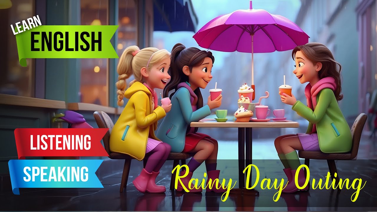 Rainy Day Outing | English Listening Skills - Speaking Skills | Rainy ...