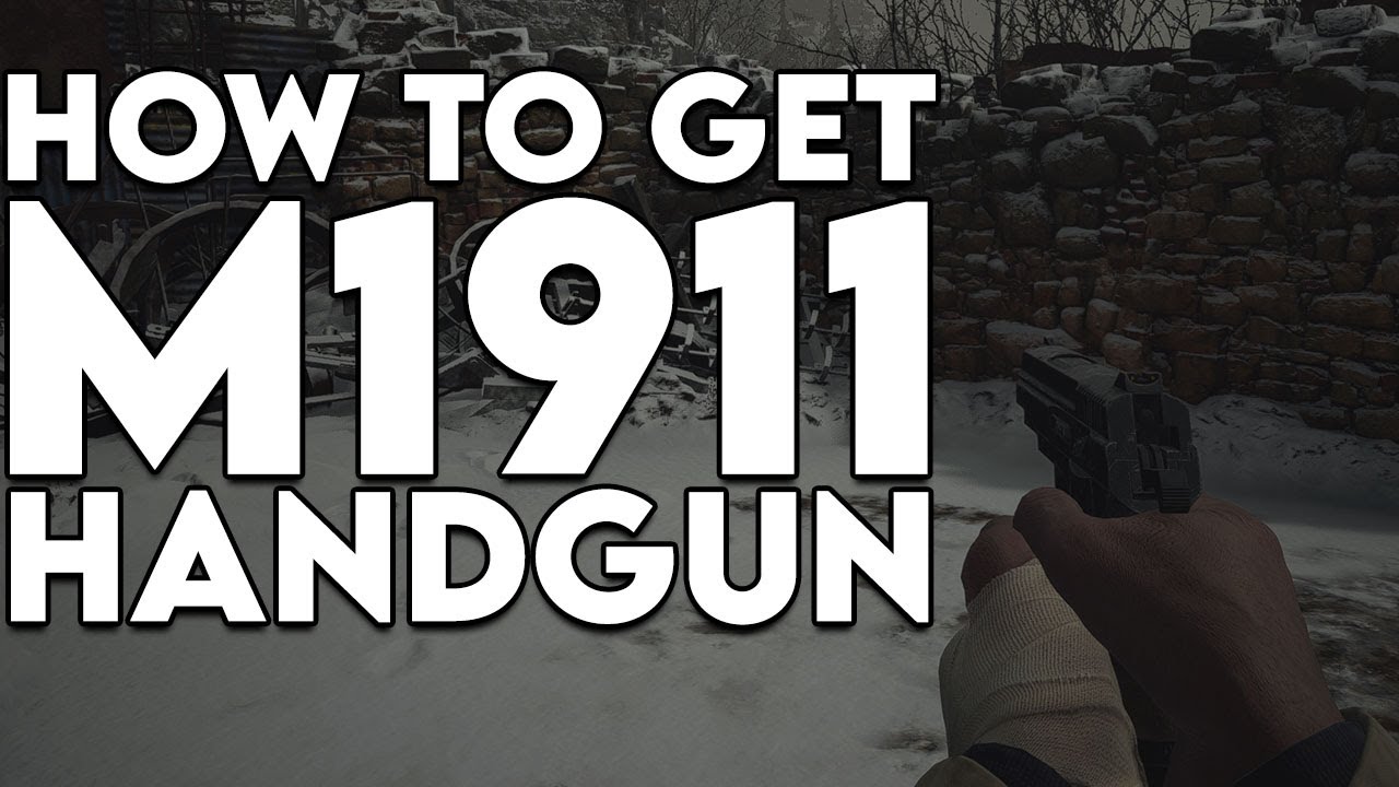 Where to find the M1911 in Resident Evil Village - YouTube