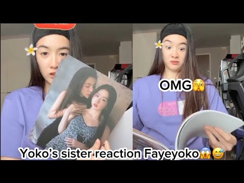 Yoko’s sister live reaction to FAYE and YOKO magazine😱🫣😅 #yoko # ...