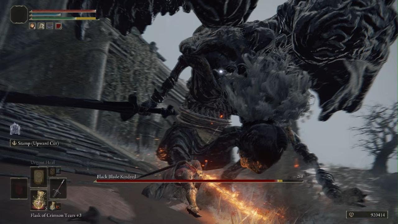 Black Blade Kindred lvl 26 sword +11 - YouTube