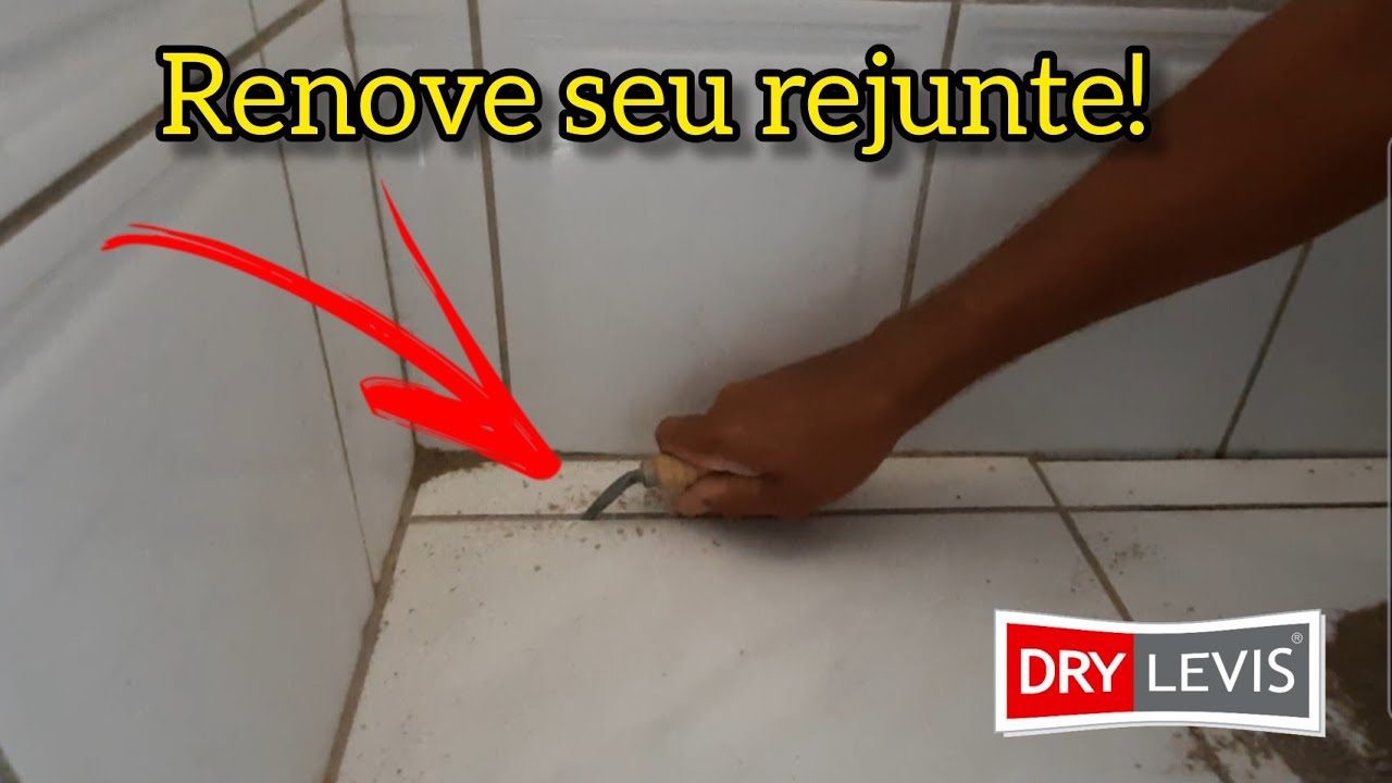 COMO RETIRAR O REJUNTE DO PISO CERÂMICO DE MANEIRA FÁCIL - YouTube