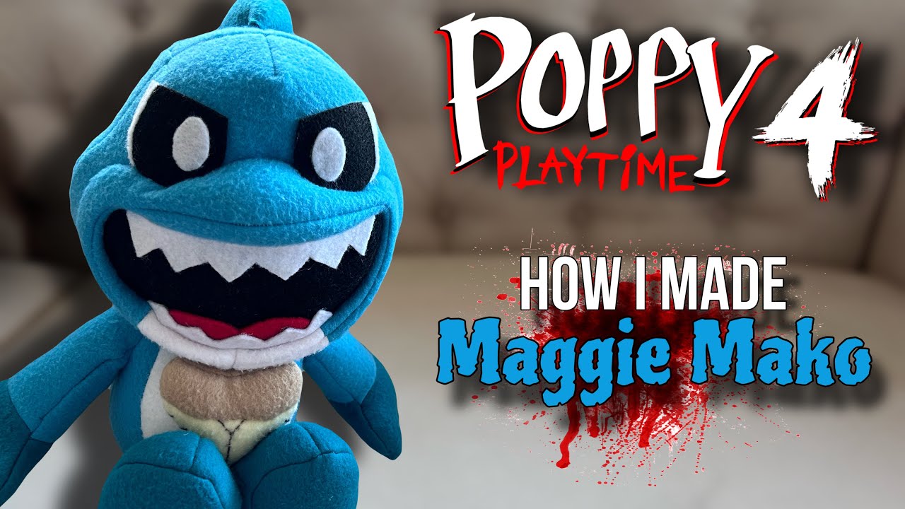 MAGGIE MAKO Custom Plush DIY | Poppy Playtime Chapter 4 - YouTube