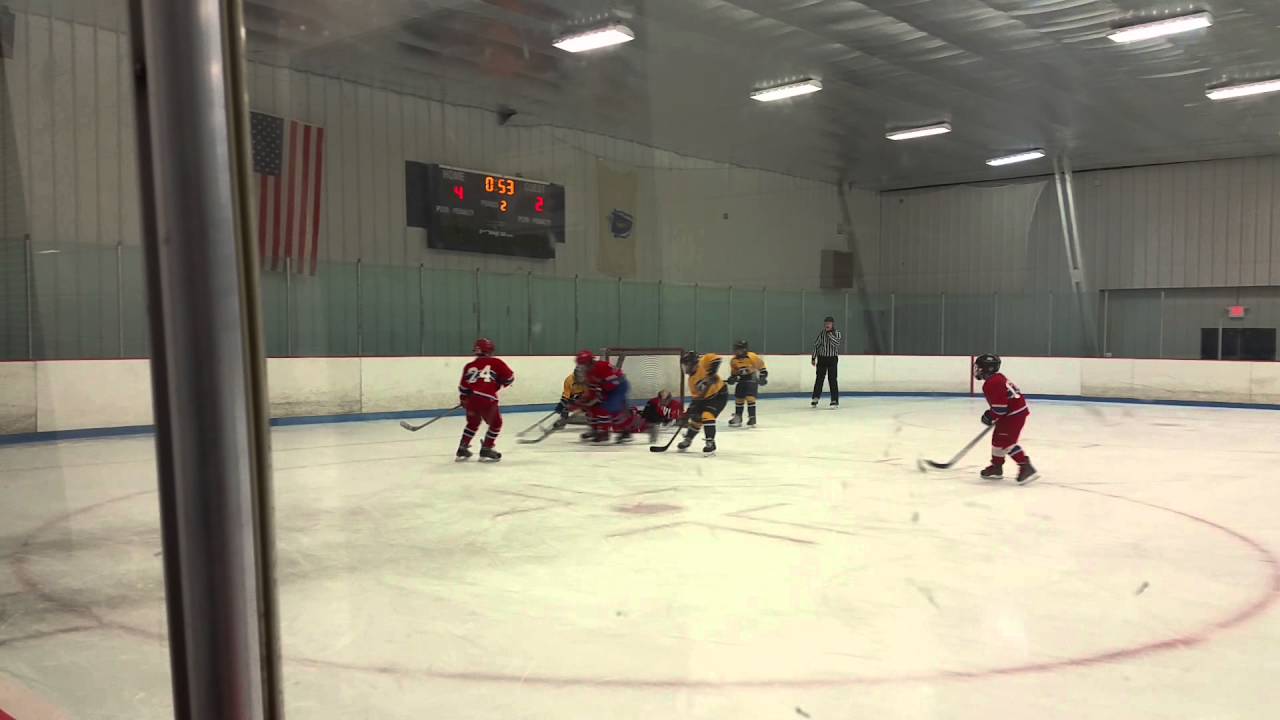 George MacKinnon, 1 best, 1st time as goalie, defense & goalie same ...