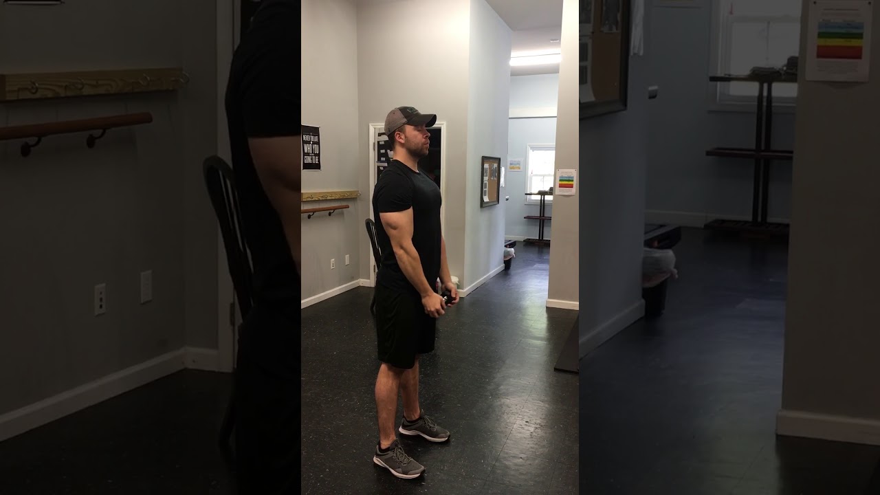 DB Overhead Front Raise - YouTube