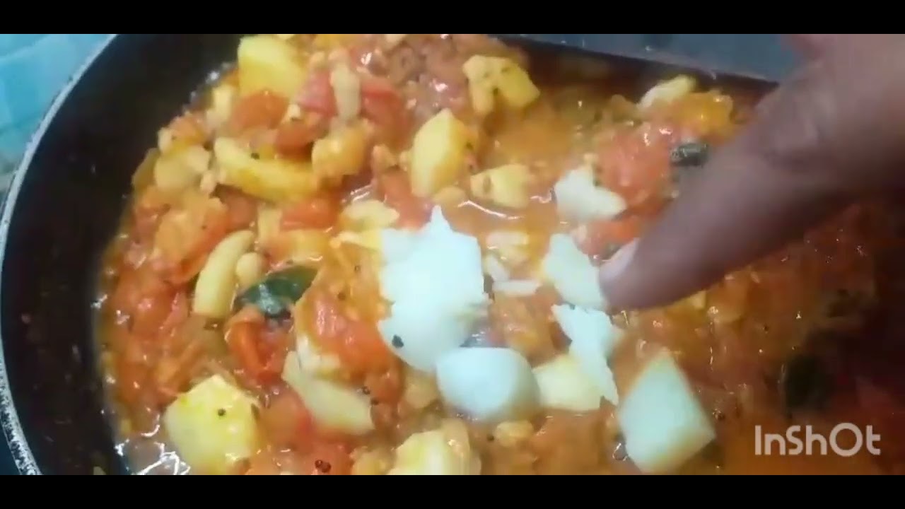 #Potato & Tamato recipe - YouTube