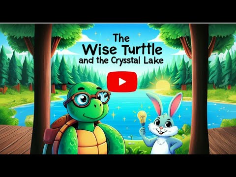 The Wise Turtle and the Crystal Lake | Animated Moral Story for Kids - YouTube