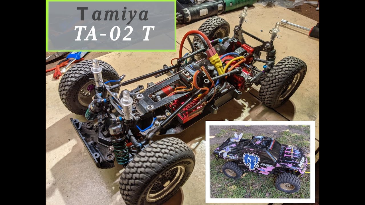 Tamiya TA-02T - RC Truck - Driving - YouTube