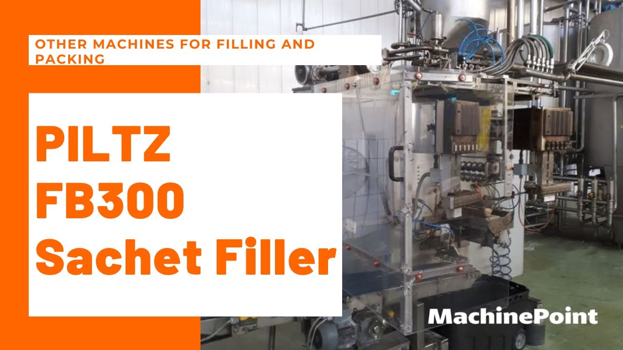 PILTZ FB300 Sachet Filler Other machines for filling and packing ...