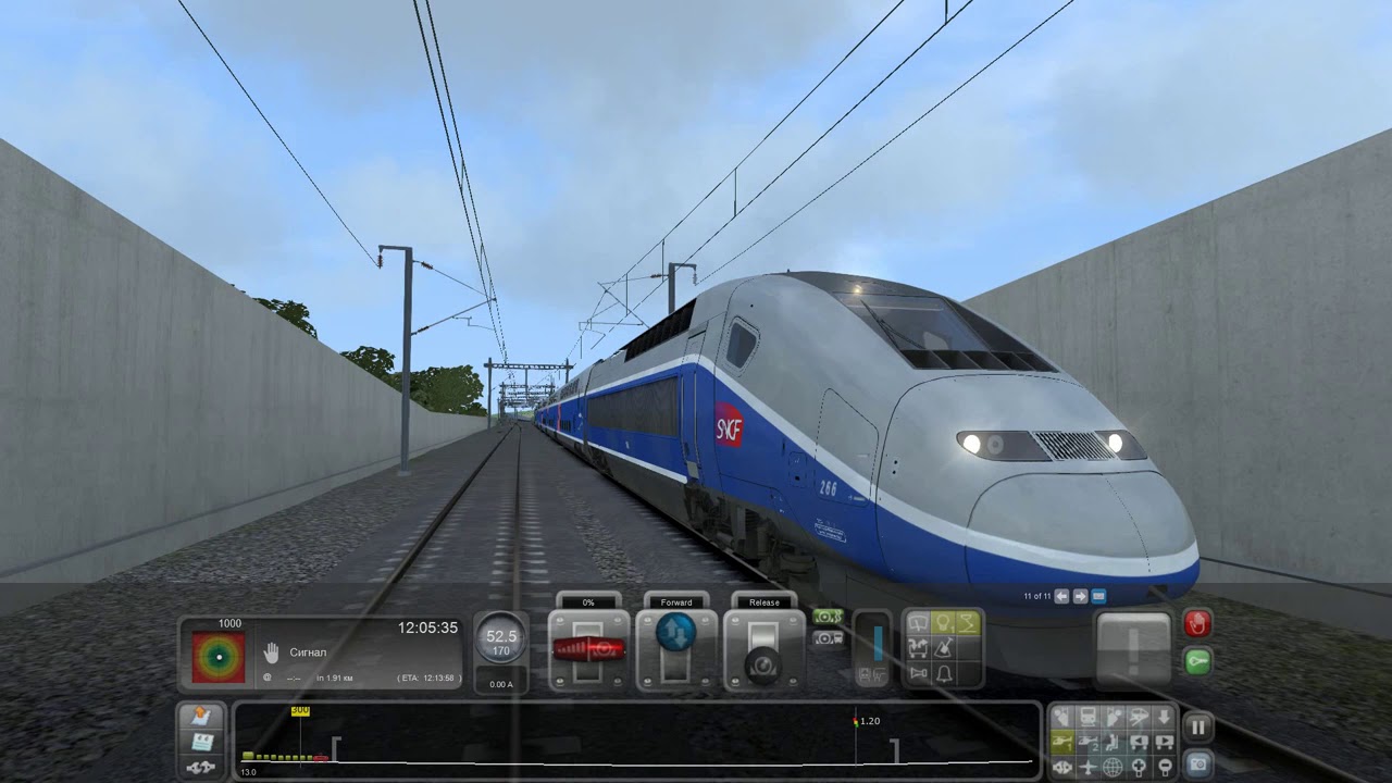 Train Simulator 2017 // Скоростной поезд - YouTube
