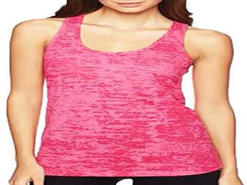 Check Fitness Tank Top , Workout Tanks , Burnout Racerback (M, Pink) Best