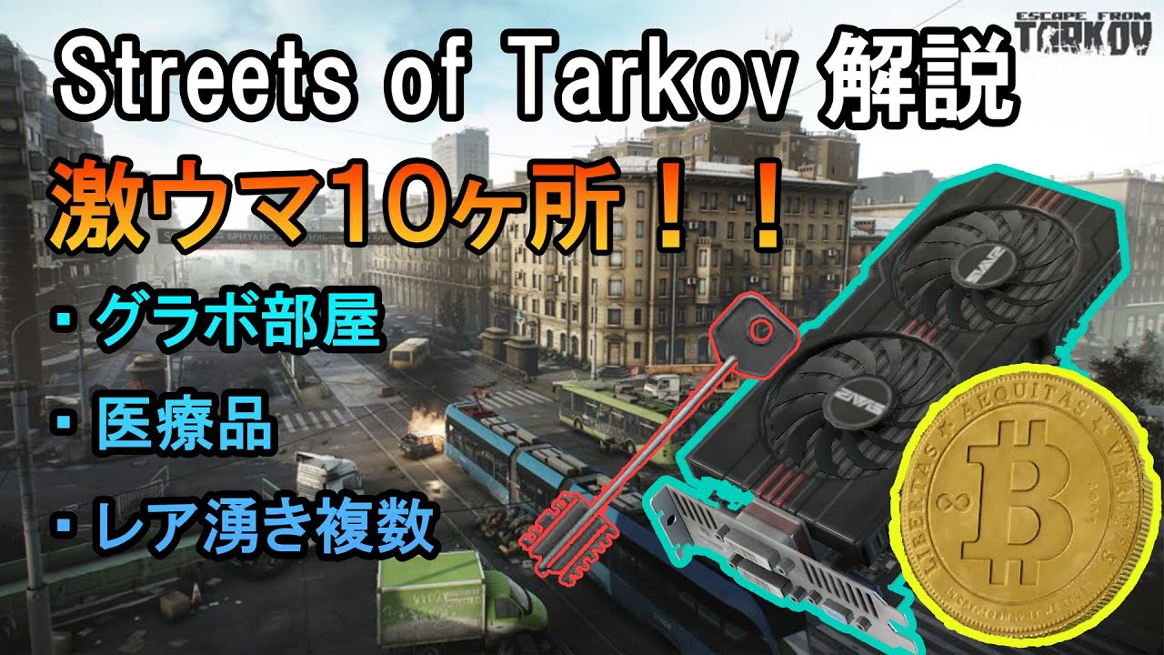 【EFT】Streets of Tarkov解説：おいしい所10選！ - YouTube