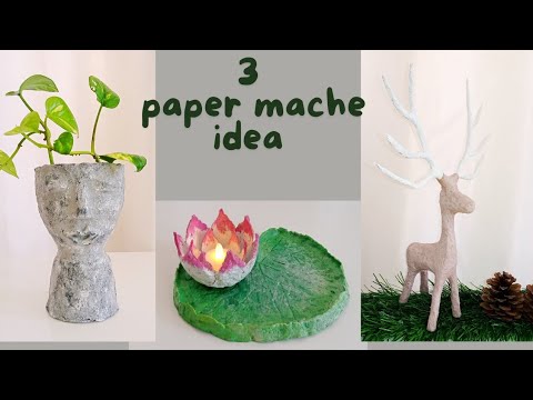Discover the Enchanting World of Paper Mache with 3 Home Decor ...