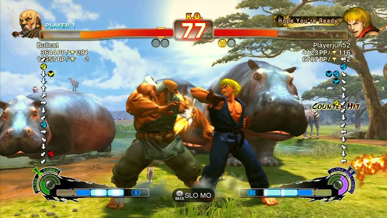 SSF4 AE: Bullcat (Gouken) vs Playerjun52 (Ken) - Ranked Match (720p HD ...