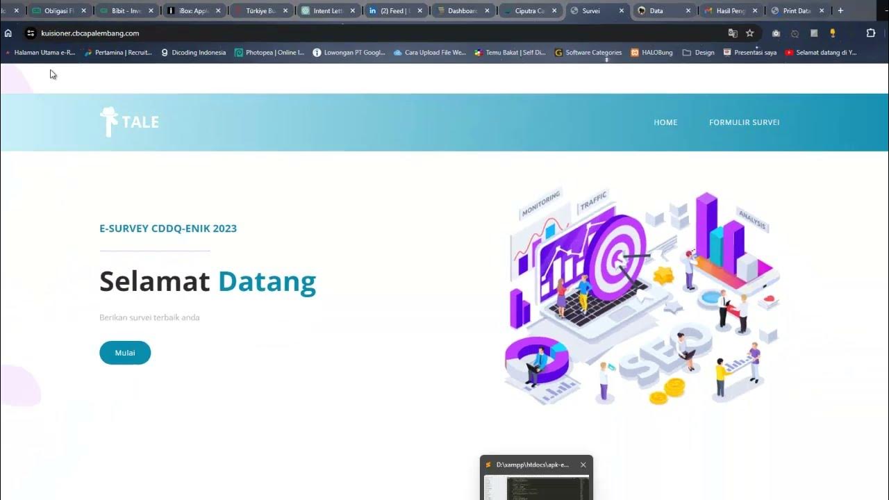 Aplikasi Website Kuisioner Sekolah Dengan PHP Codeigniter - YouTube