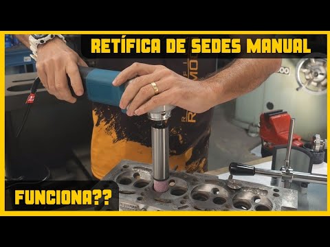RETÍFICA DE SEDES MANUAL ELÉTRICA!! FUNCIONA?? COMO RETIFICAR O ...