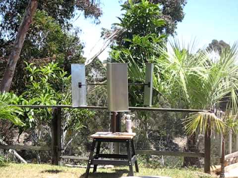 Gyromill Wind Generator for residential area - YouTube