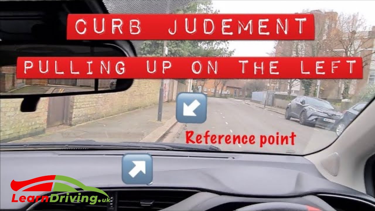 Pull up on the left - Curb judgement - Park close to the curb! #shorts ...