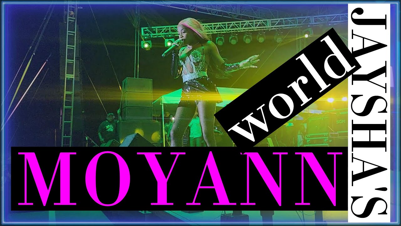 Moyann Performs at Shutdown Belize concert in Belize City. - YouTube