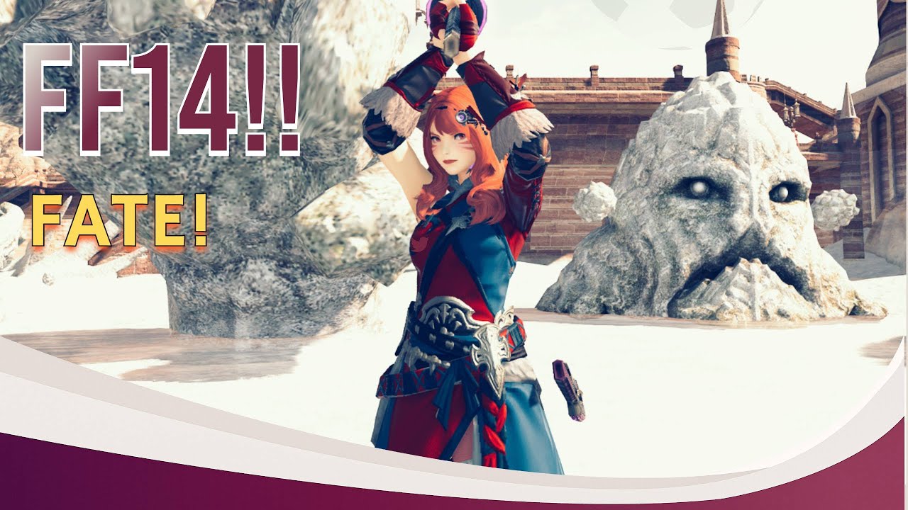 [#FF14 - 35] v4進行中! 初心者プレイで今日はギラバニア湖畔地帯FATEのパーティ募集のもやって行きますよっ!(ネタバレ注意) - YouTube