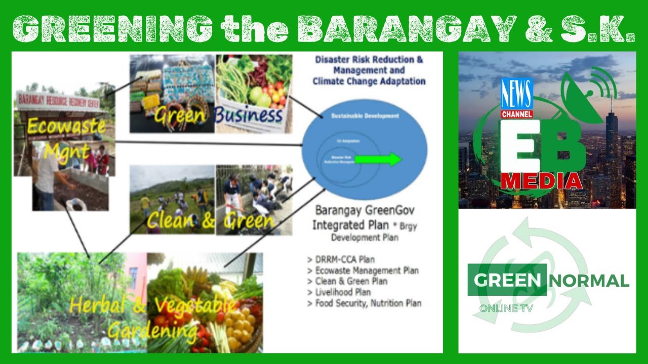 GREENING THE BARANGAY & SK - Combating Land Degradation at the Barangay ...